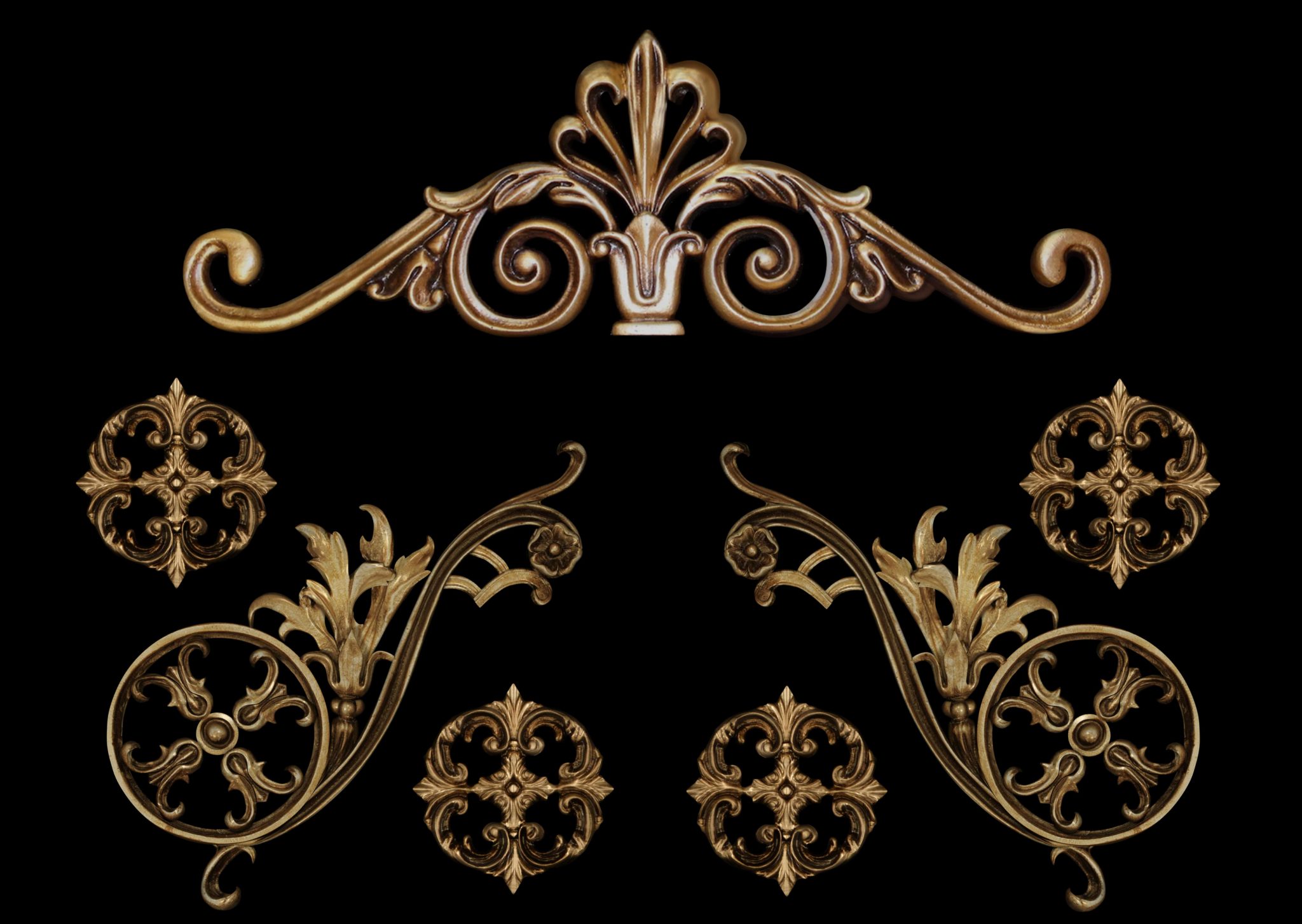 Estella scroll & crown-7-classic - DesignMyDrapes